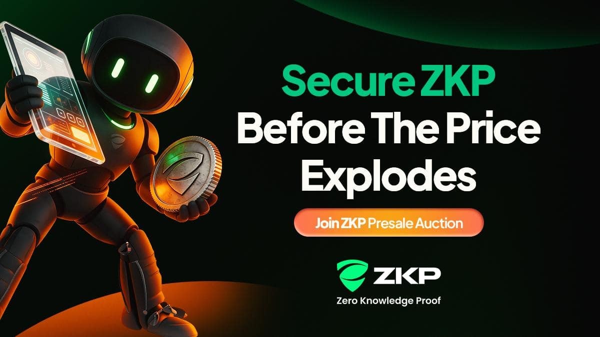 Stage 2 Begins: ZKP Crypto’s Presale Auction Enters a More Competitive ...